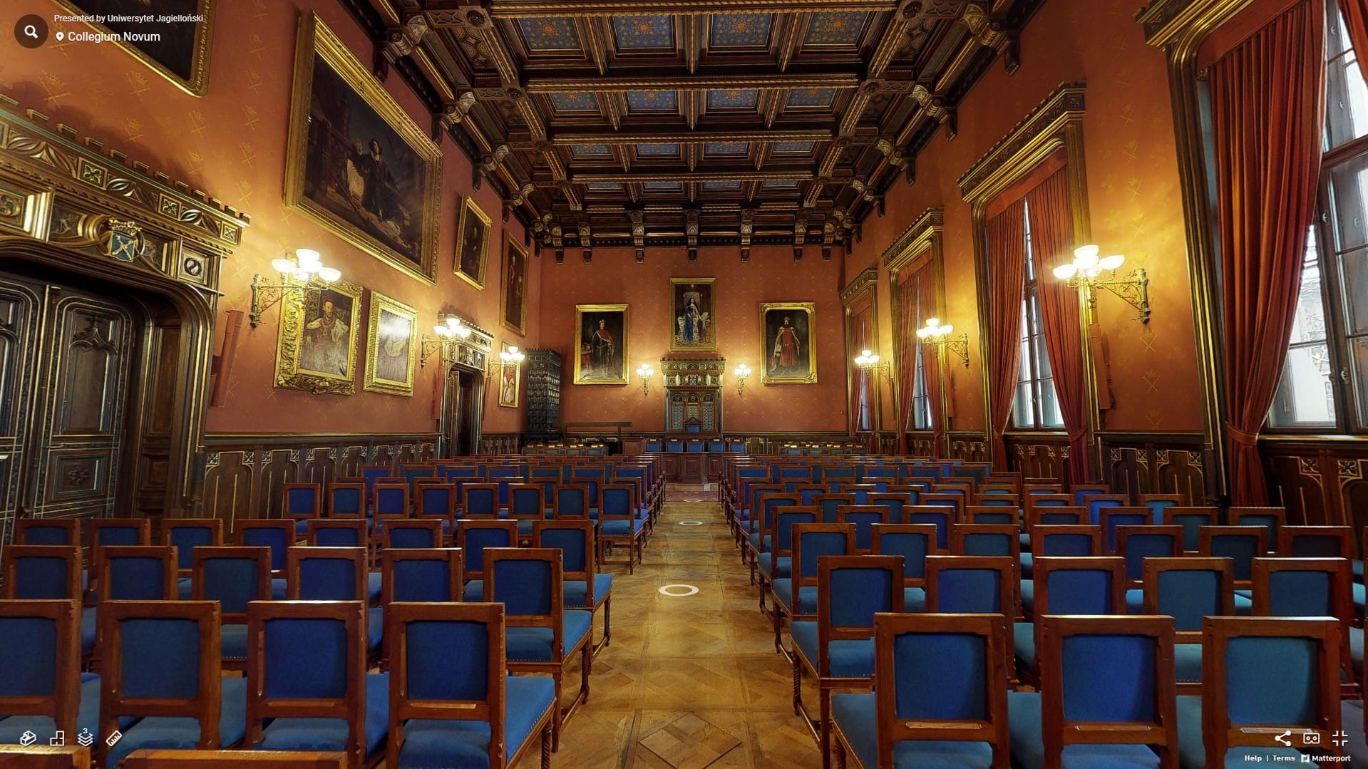 Wirtualny spacer Uniwersytet Jagielloński Collegium Novum